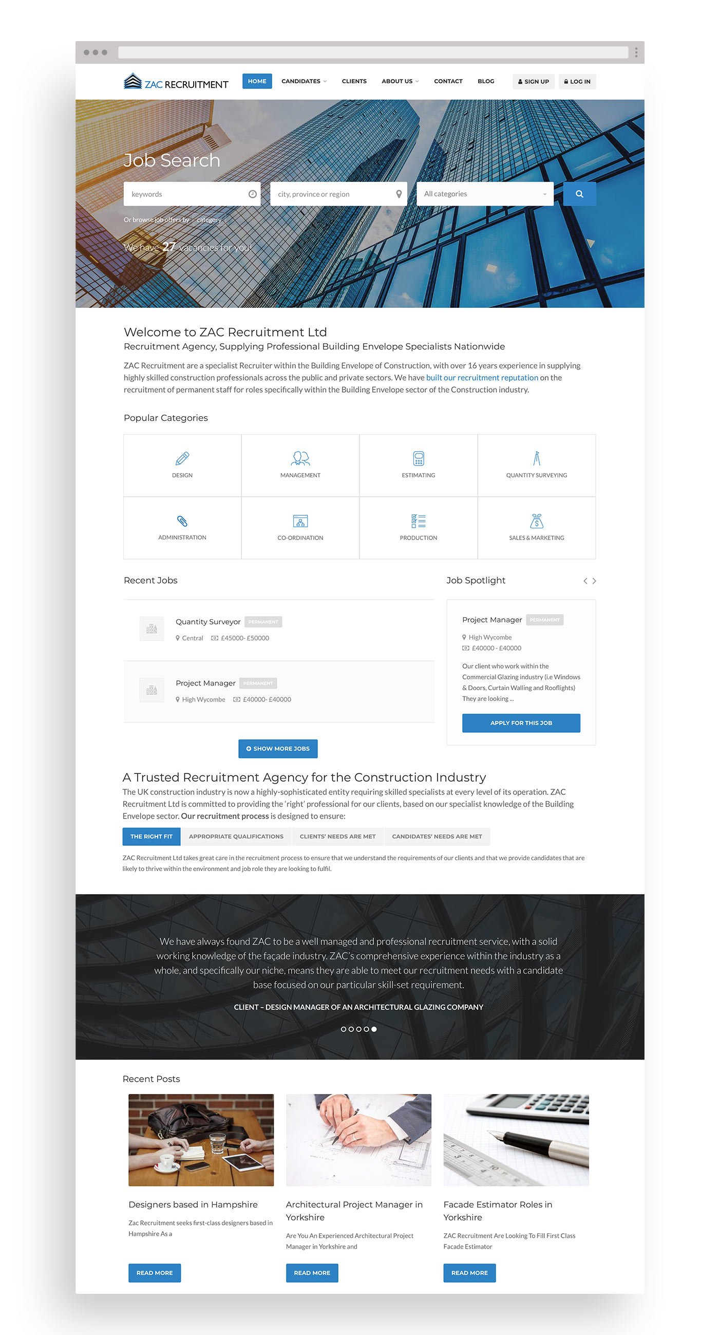 ZAC Recruitment | Space Five Creative